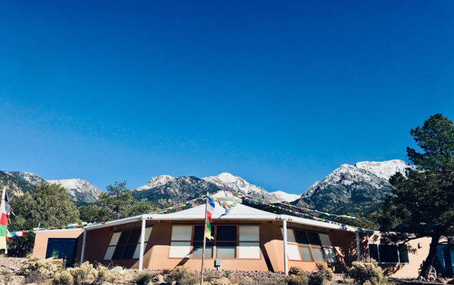 Stupa and Shrine Hall - Pundarika Foundation